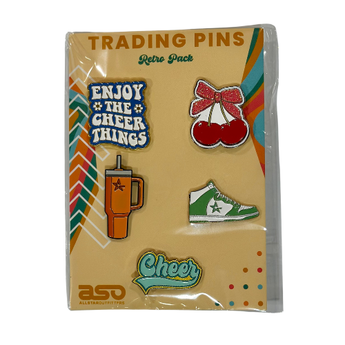 Retro Pack Trading Pins - 5 Pack – Open Championship Series Merch